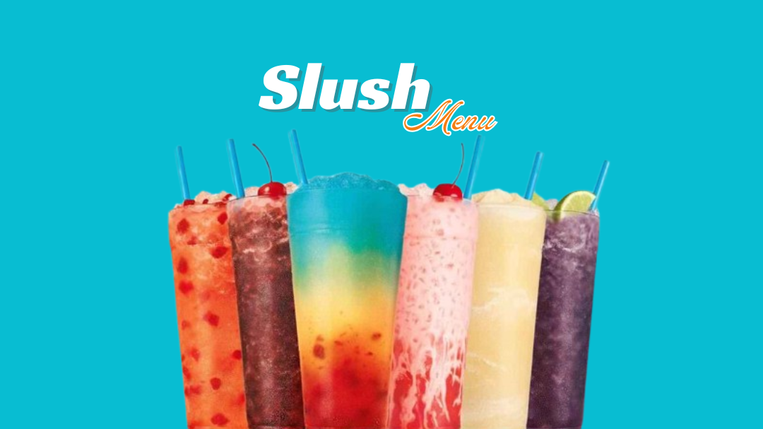 Sonic Slush Menu